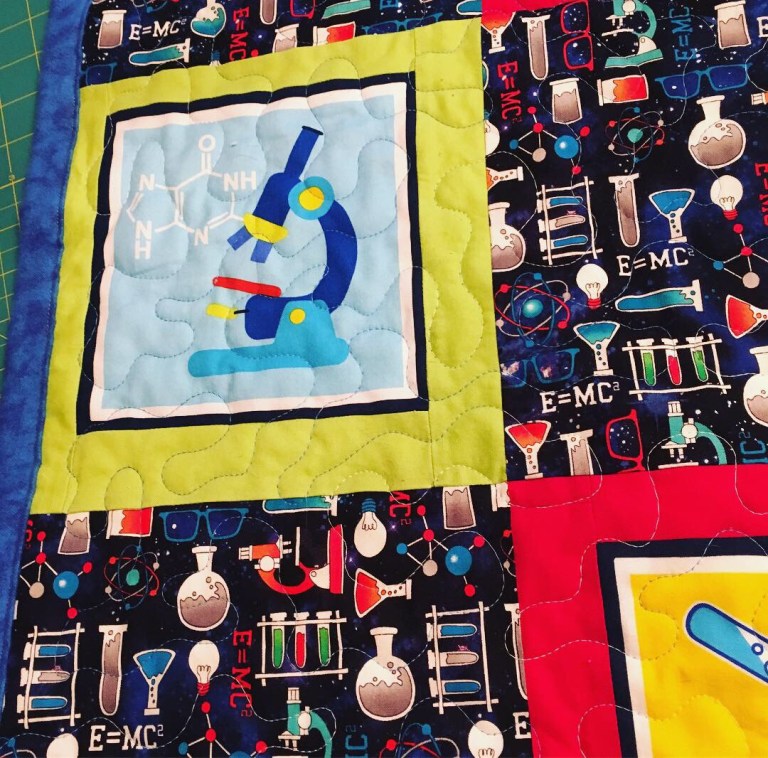 Science Quilt – Quest Quilts