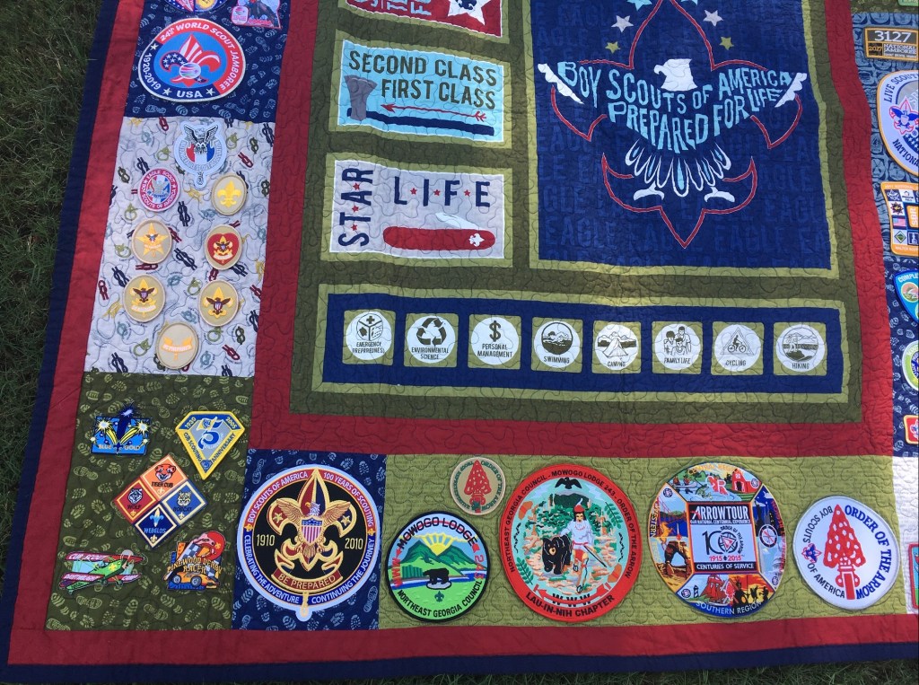 Eagle Scout Quilt – Quest Quilts
