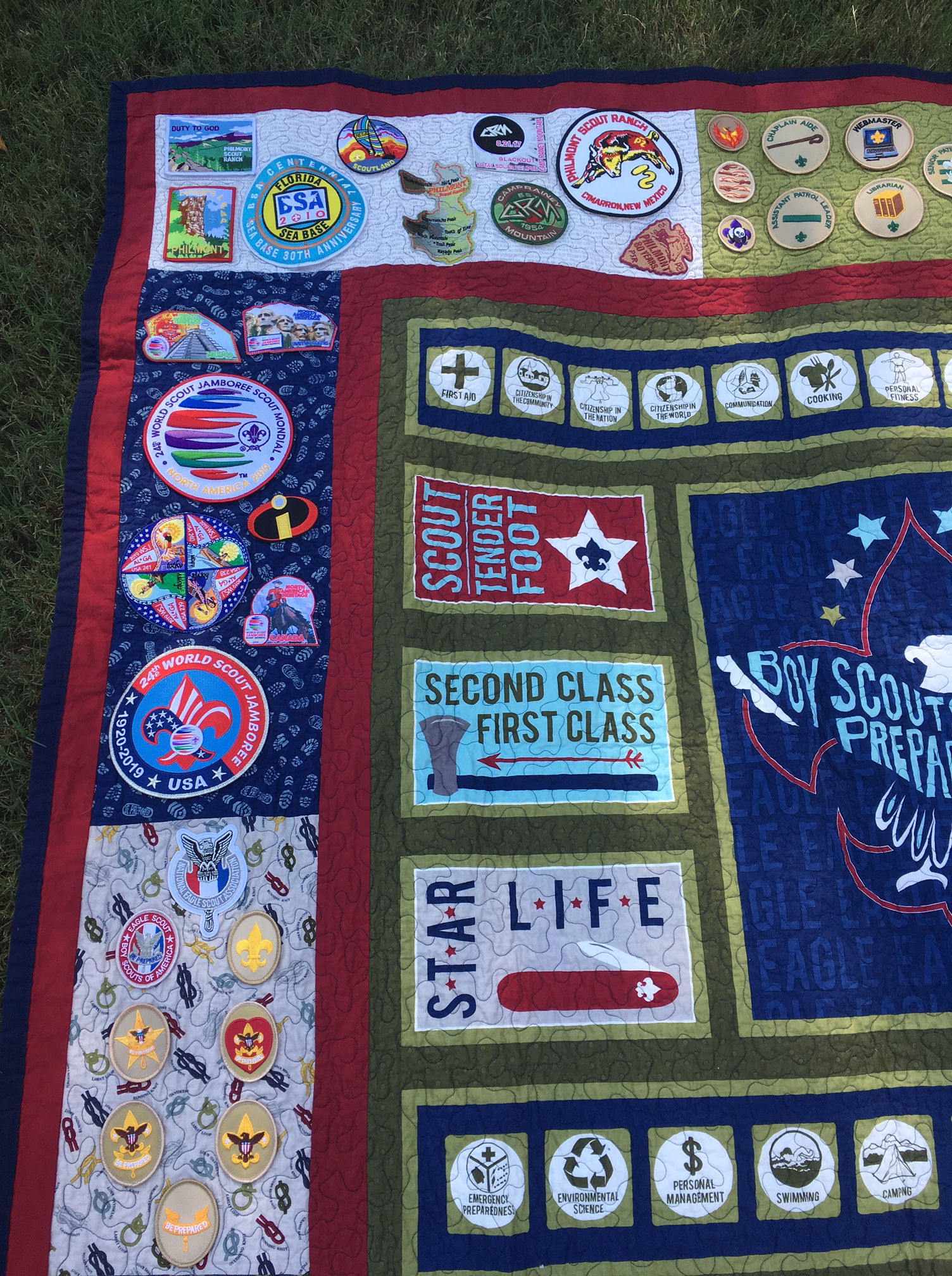 Eagle Scout Quilt – Quest Quilts